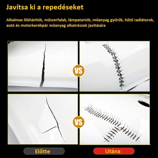 Műanyag hegesztő és javító készlet (100W) Szilárd vagy rugalmas hőre ... Műanyag hegesztő és javító készlet (100W) Szilárd vagy rugalmas hőre ...